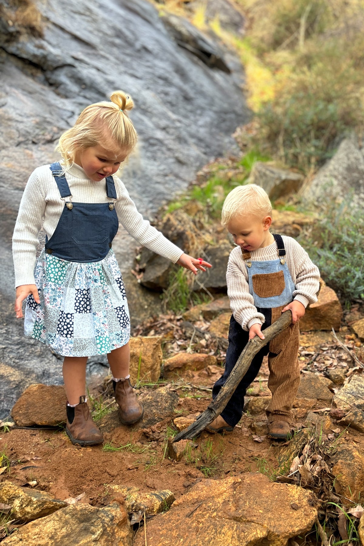 Kids Luxe Overalls Sewing Pattern – Tadah Patterns + Sewing