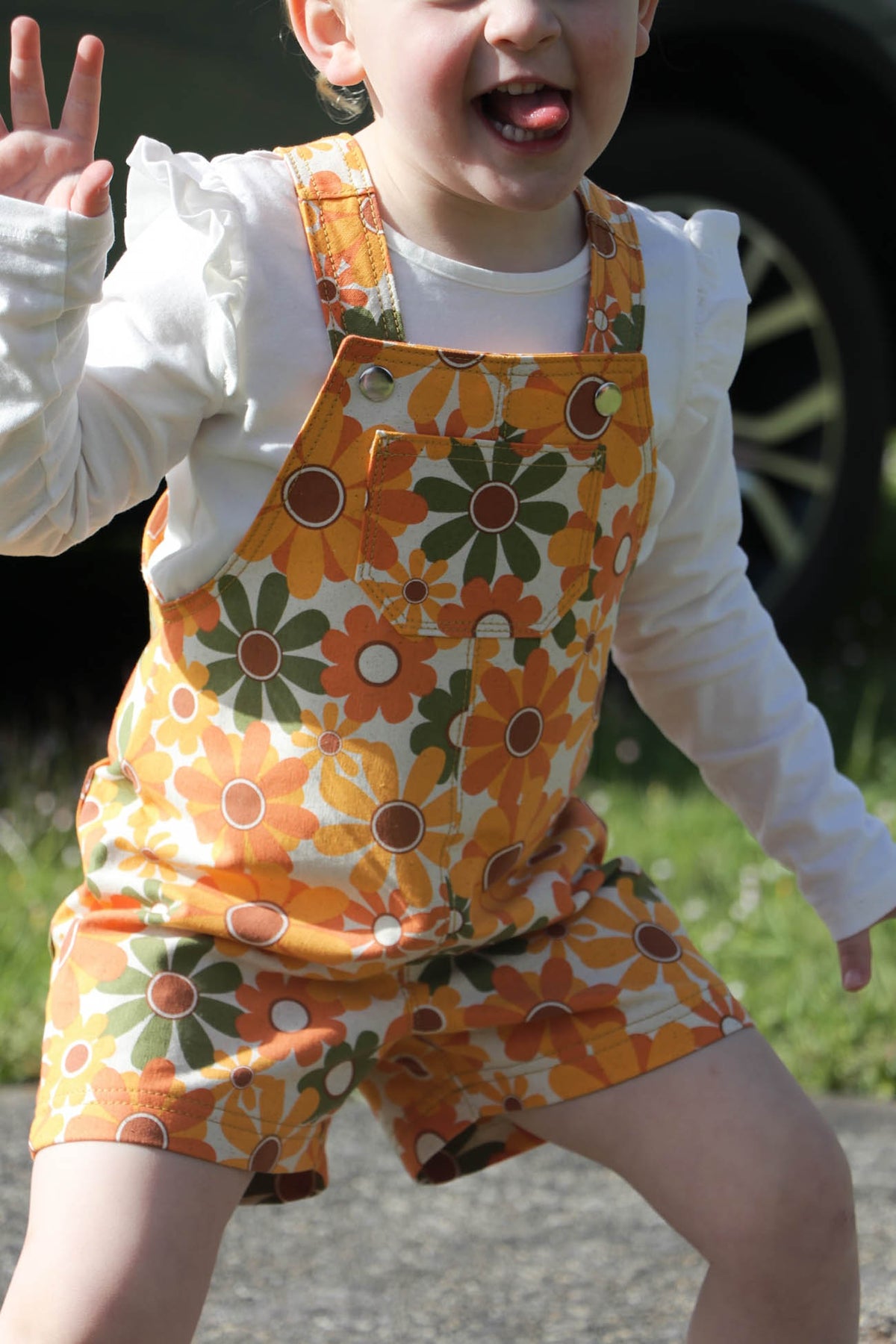 Kids Everyday Overalls Sewing Pattern – Tadah Patterns + Sewing
