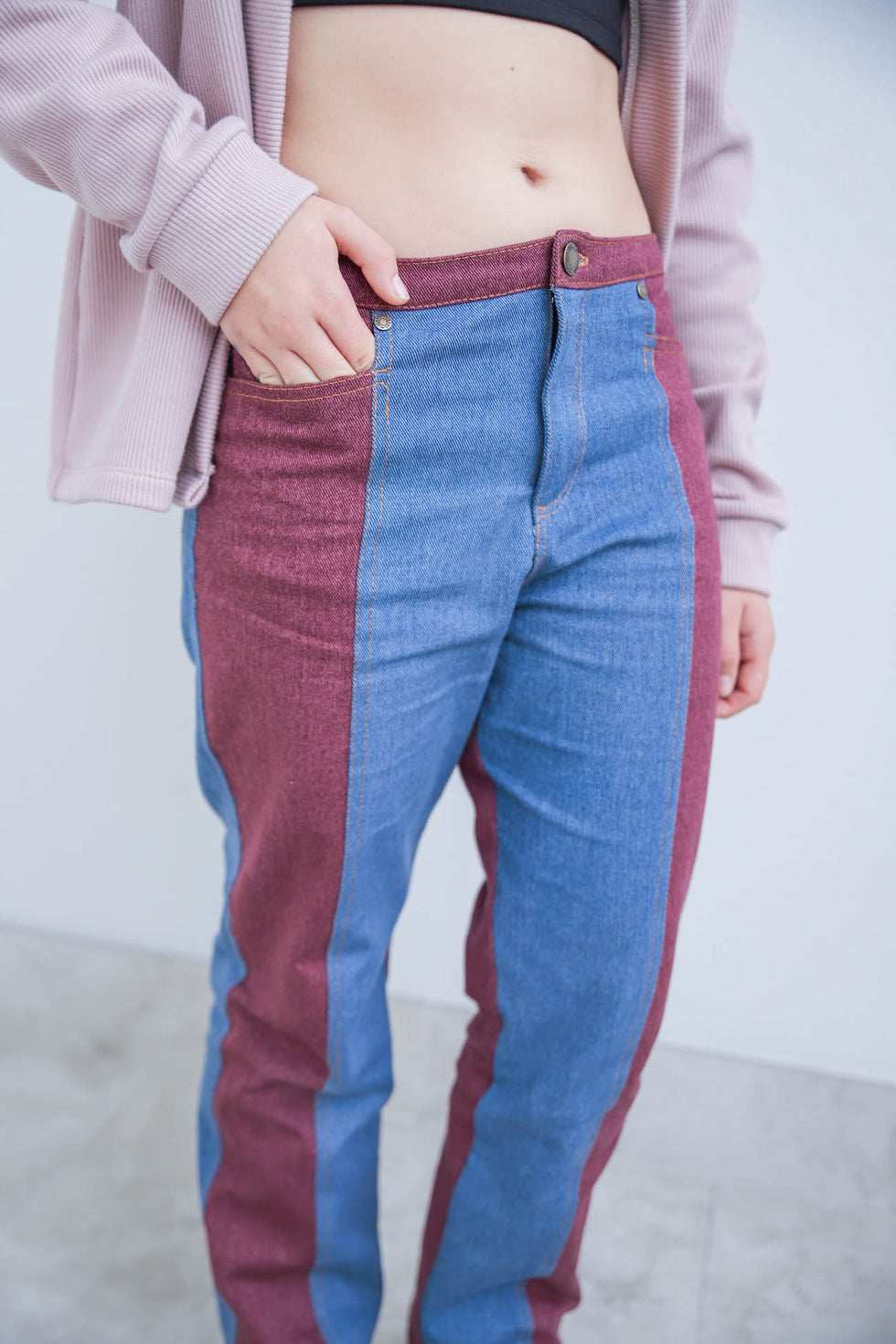 Kids Frankie Jeans Sewing Pattern – Tadah Patterns + Sewing