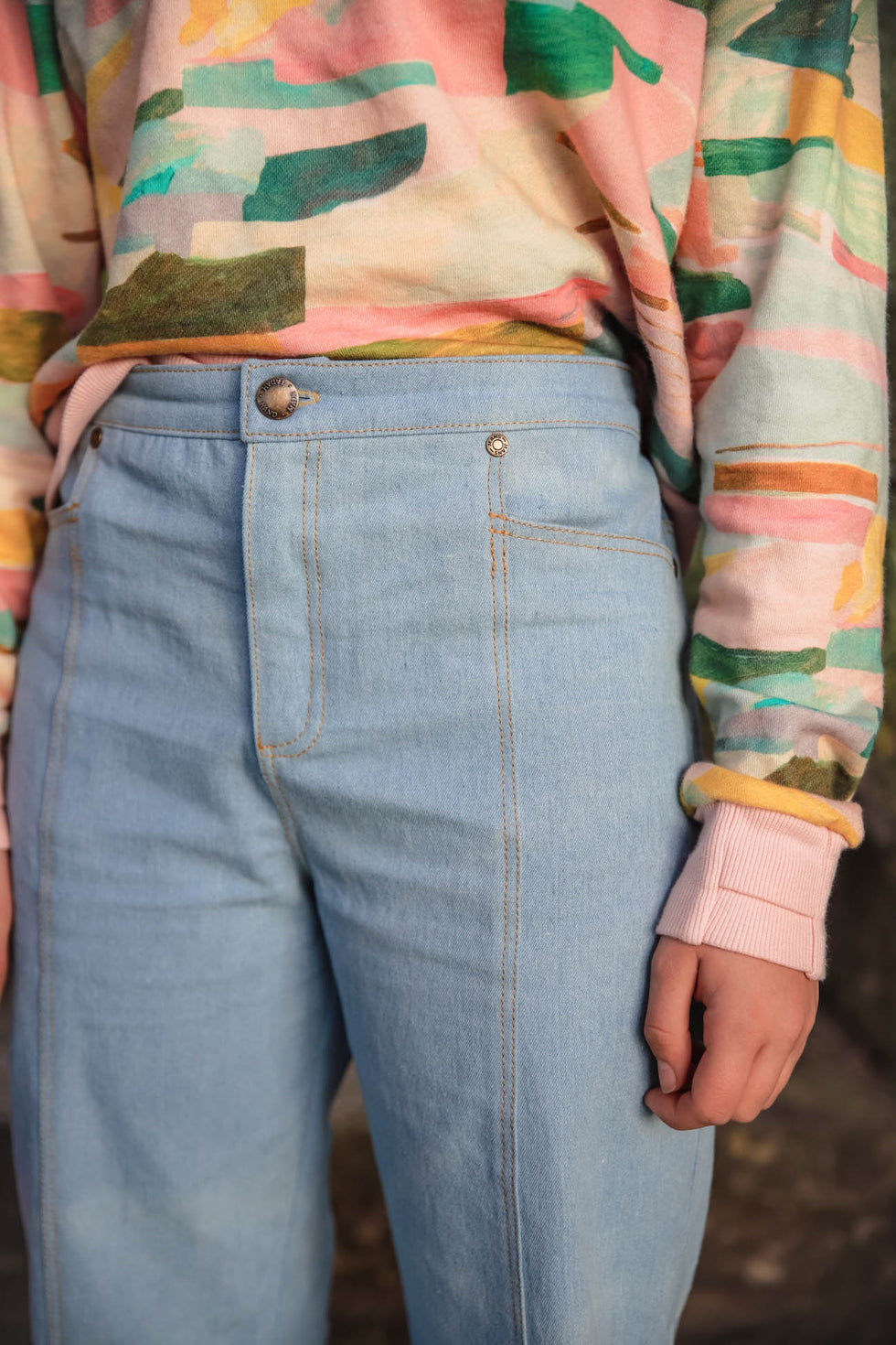 Kids Frankie Jeans Sewing Pattern – Tadah Patterns + Sewing
