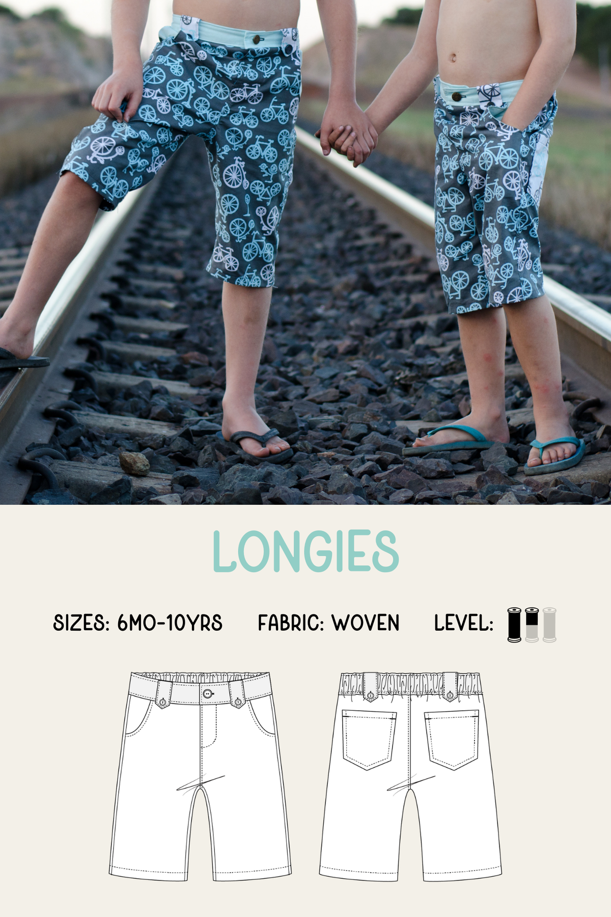 Longies Sewing Pattern – Tadah Patterns + Sewing