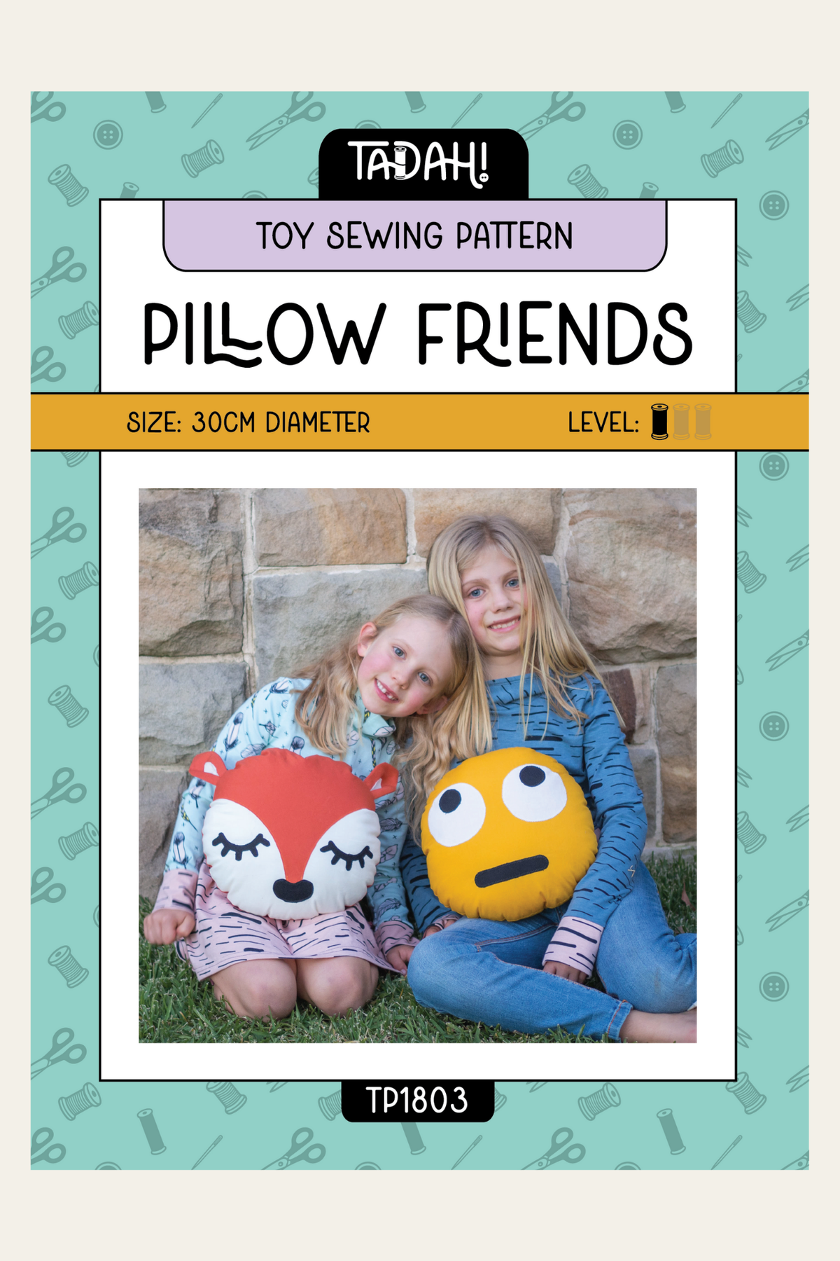 Mix & Match Pillow Friends – Tadah Patterns + Sewing