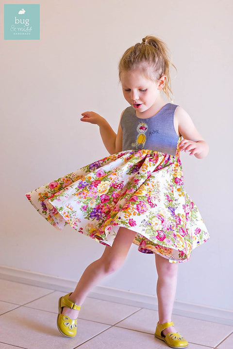 Tea Party Dress Sewing Pattern – Tadah Patterns + Sewing