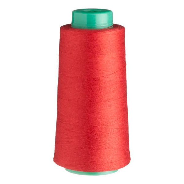 Overlocker Thread Cones - 2500m - Red - Tadah Patterns + Sewing
