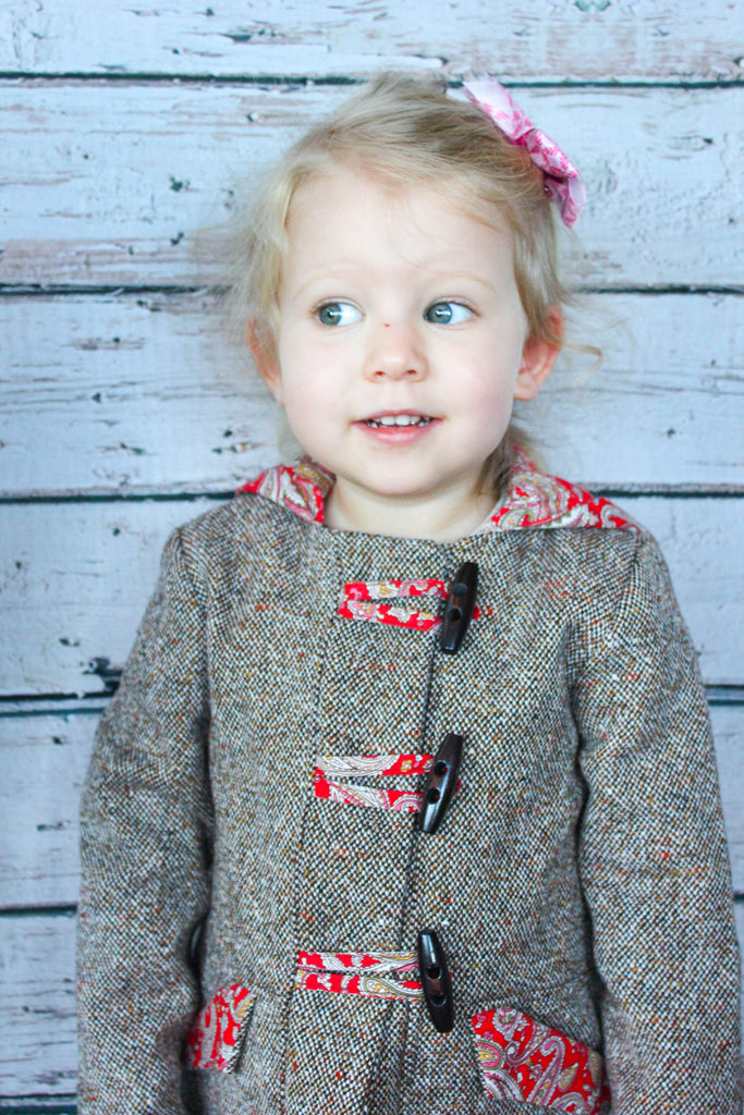Duffle Coat Sewing Pattern - Tadah Patterns + Sewing