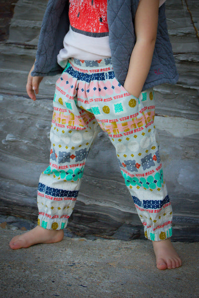 Chillax Pants pattern set - BIG kids - Tadah Patterns + Sewing