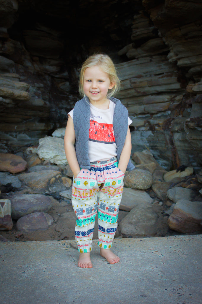 Chillax Pants pattern set - BIG kids - Tadah Patterns + Sewing