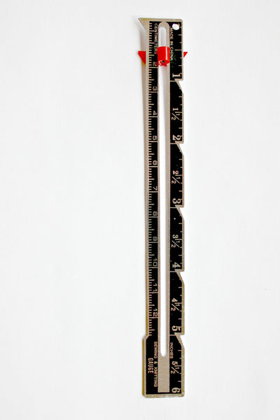 Hemming Ruler / Sewing Gauge - Tadah Patterns + Sewing