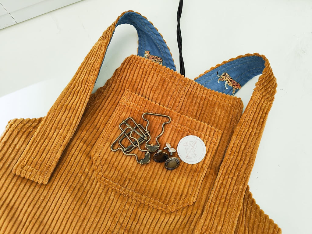 Overalls Hardware Kit ~ 28mm ~ Baby size - Tadah Patterns + Sewing